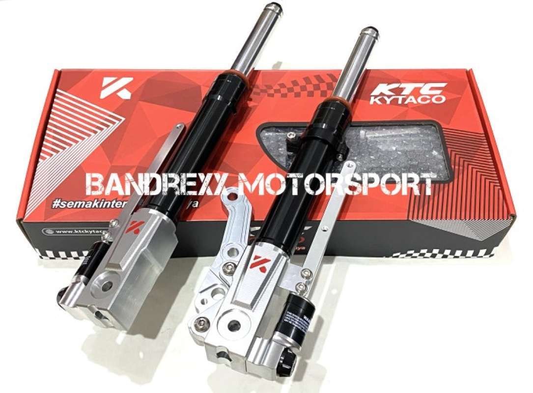 Promo SHOCKBREAKER DEPAN - FRONT FORK KIT KTC-KYTACO SFF-11 FOR AEROX 155 - BARAYANA - Black ...