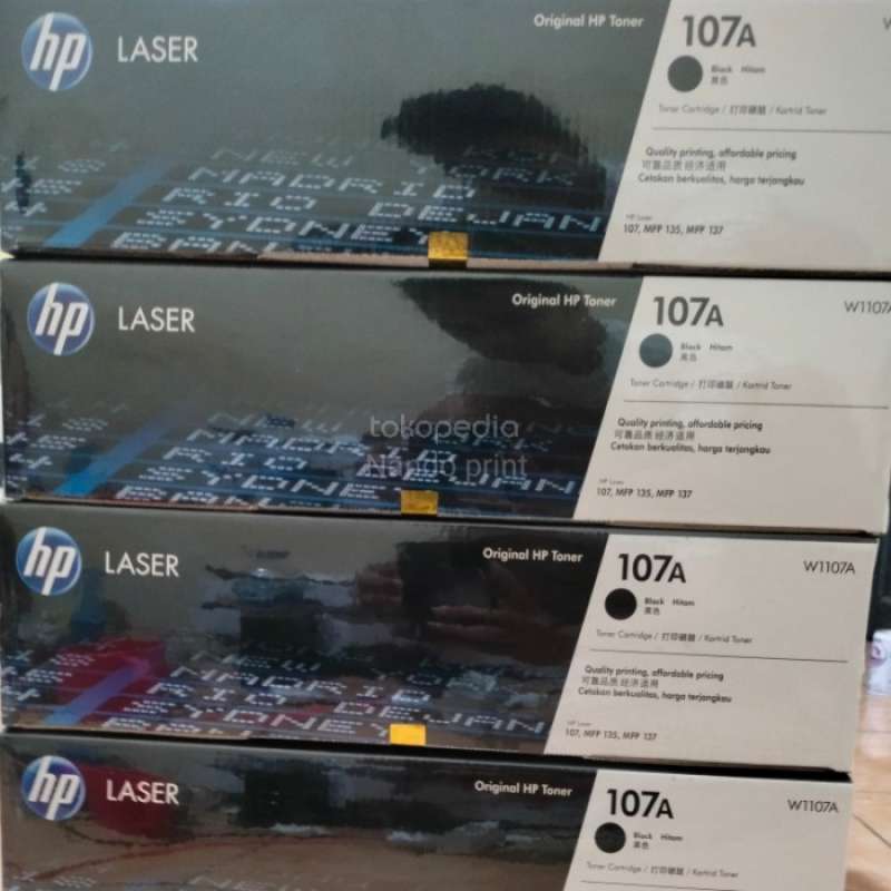 Promo 100% Produk Ori Toner Hp Laserjet 107A Original Black (W1107A ...