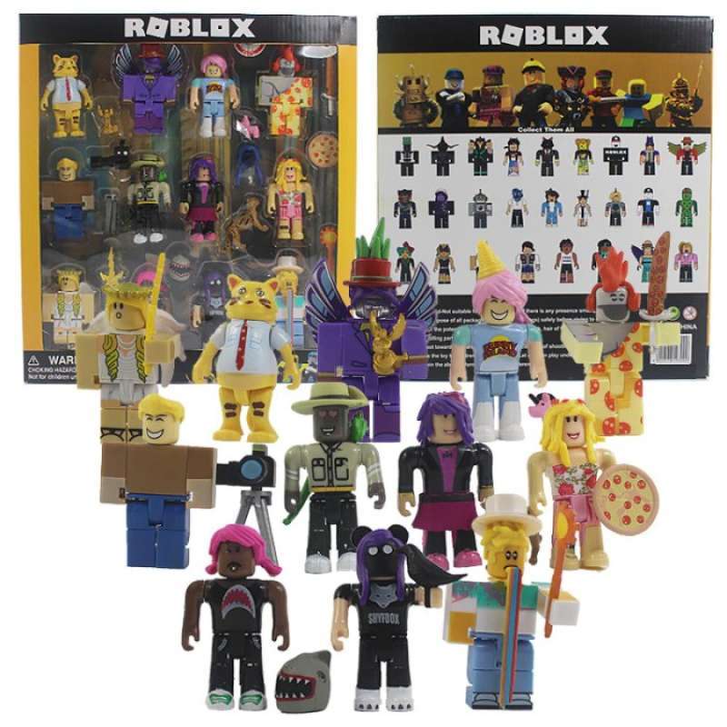 Promo Roblox Figure Celebrity Pack Set 12/ Mainan Roblox Minifigure ...