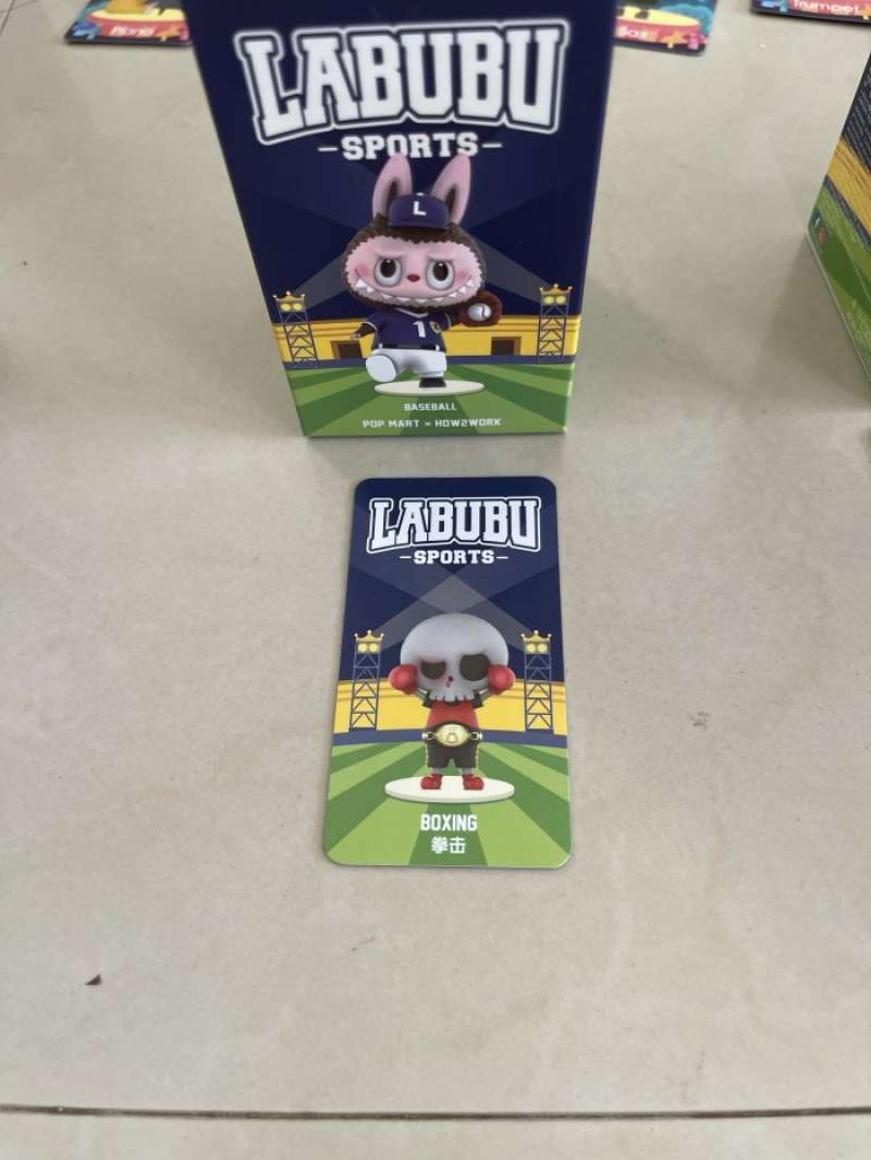Promo Labubu Sports Boxing Popmart Limited Diskon 23% Di Seller Prasywa ...