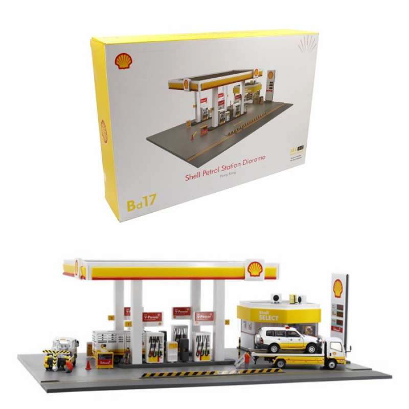 Promo Tinyhk Tiny Hk Shell Petrol Station Diorama Hong Kong Bd17 Diskon ...