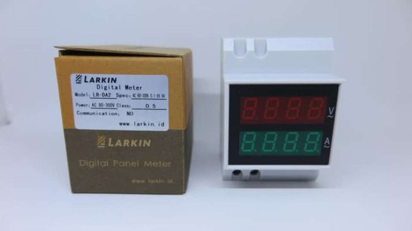 Promo Larkin LR-DA2 Digital Din rail Meter Volt Ampere Multi dinrail ...