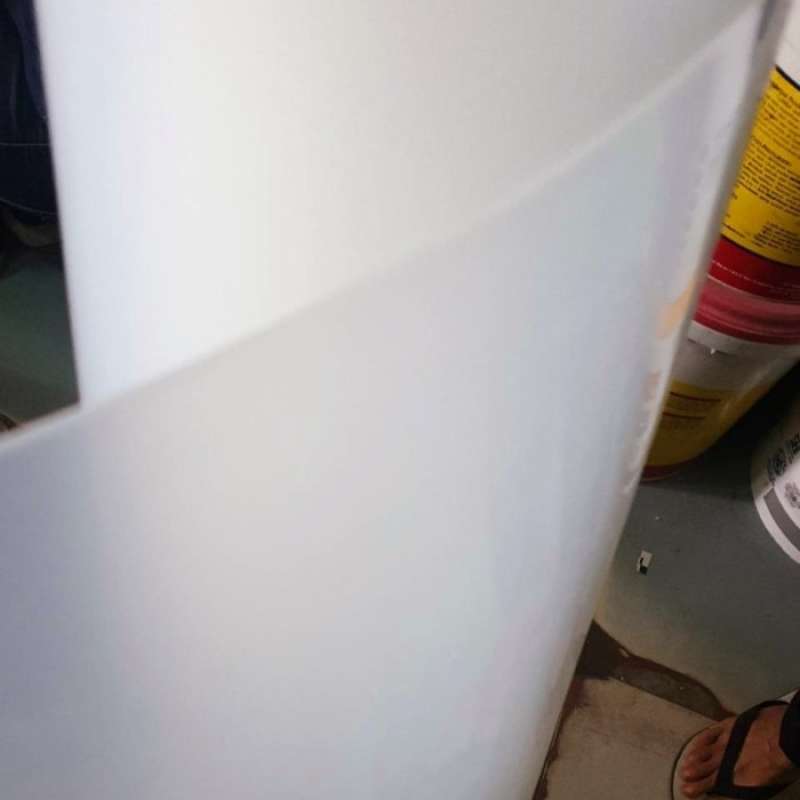 Promo Plat Fiber Penutup Pagar Tebal / Plastik Pvc Tutup Pelapis Pintu ...