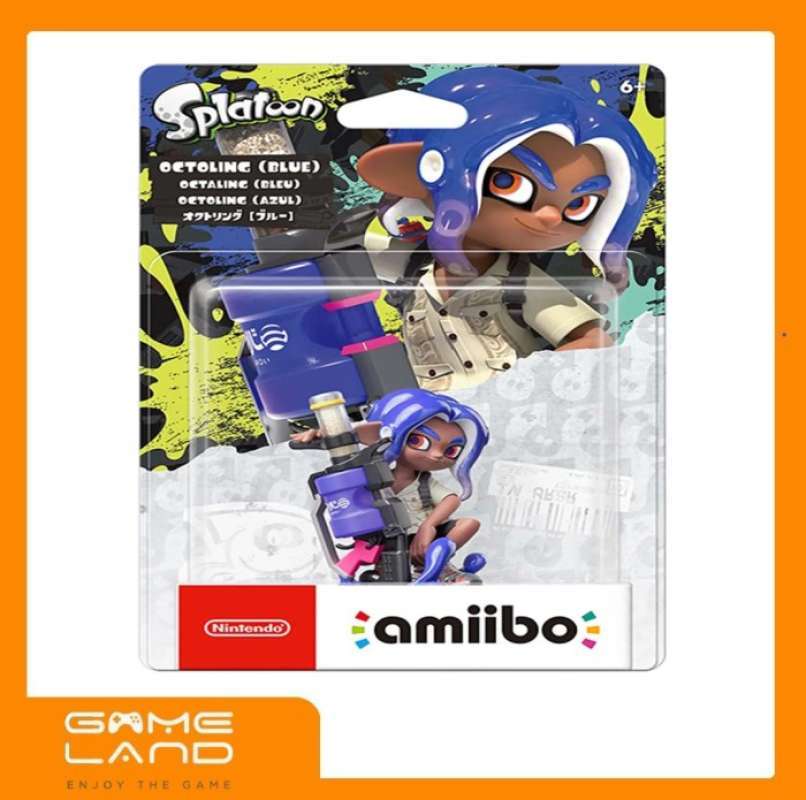 Promo Amiibo Splatoon 3 Series Figure Octoling Blue Diskon 23% Di ...