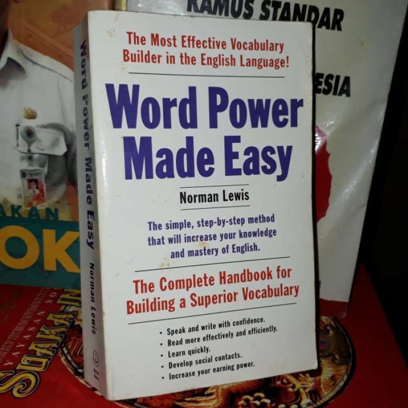 Promo ORIGINAL Word Power Made Easy(Norman Lewis) Diskon 23% di Seller Kim Nona Shop - Tegal ...