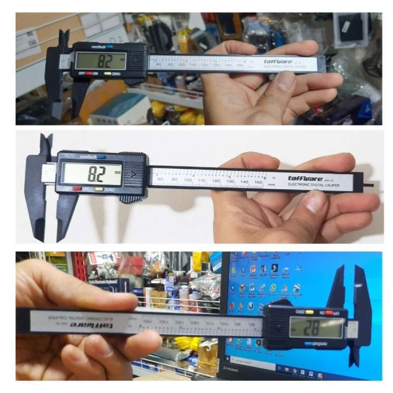 Promo Alat Ukur Jangka Sorong Caliper Sigmat Digital LCD Screen Vernier 1111 Diskon 23% di ...