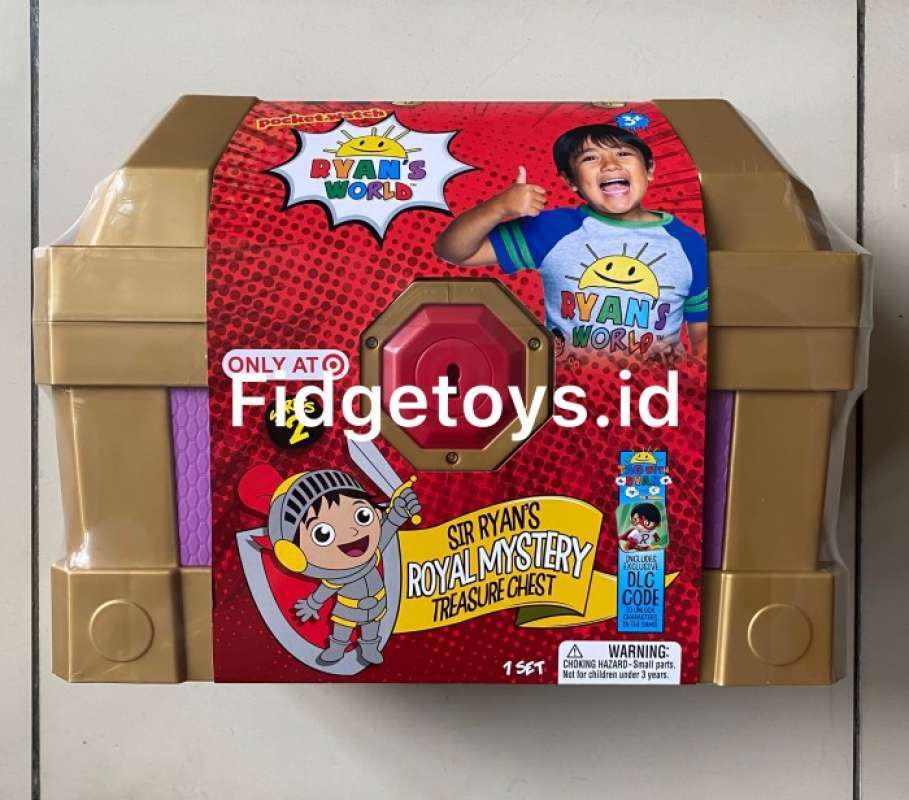 Promo Ryan's World Royal Mega Mystery Treasure Chest - Hot 2020 Diskon ...
