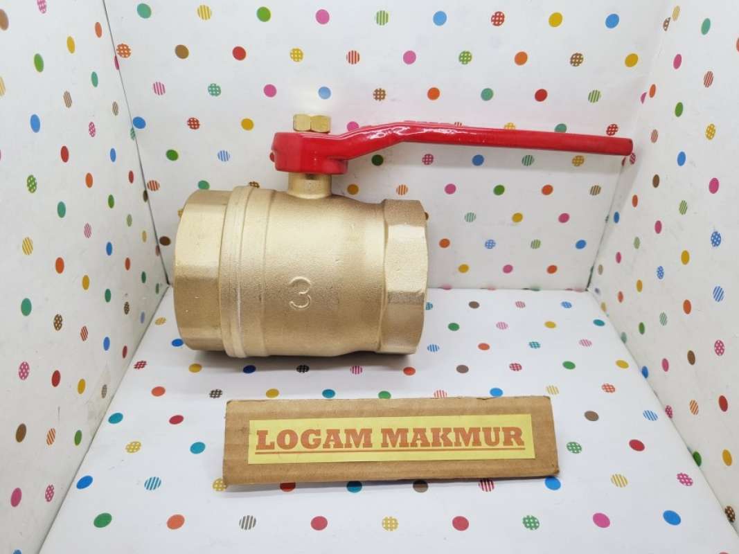 Promo Stop Kran Kuningan 3 Model Handle (ball Valve) - Onda Original ...