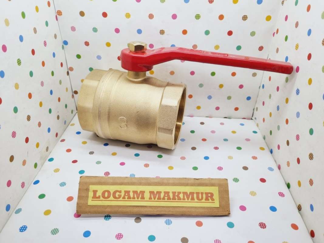 Promo Stop Kran Kuningan 3 Model Handle (ball Valve) - Onda Original ...