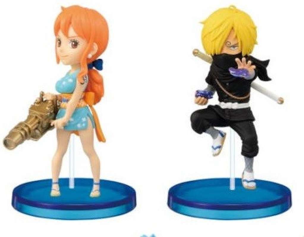 Promo Nami Sanji WCF One Piece Wanokuni Style vol 2 Bandai Figure ...