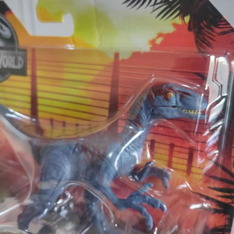 Promo Jurassic World Attack Pack Velociraptor Mattel Diskon 23% di ...