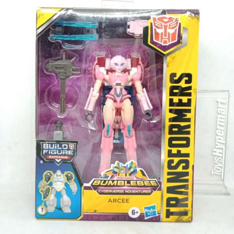 Promo ORI Arcee Build a Figure Maccadam Transformers Cyberverse Hasbro Diskon 23% di Seller ...