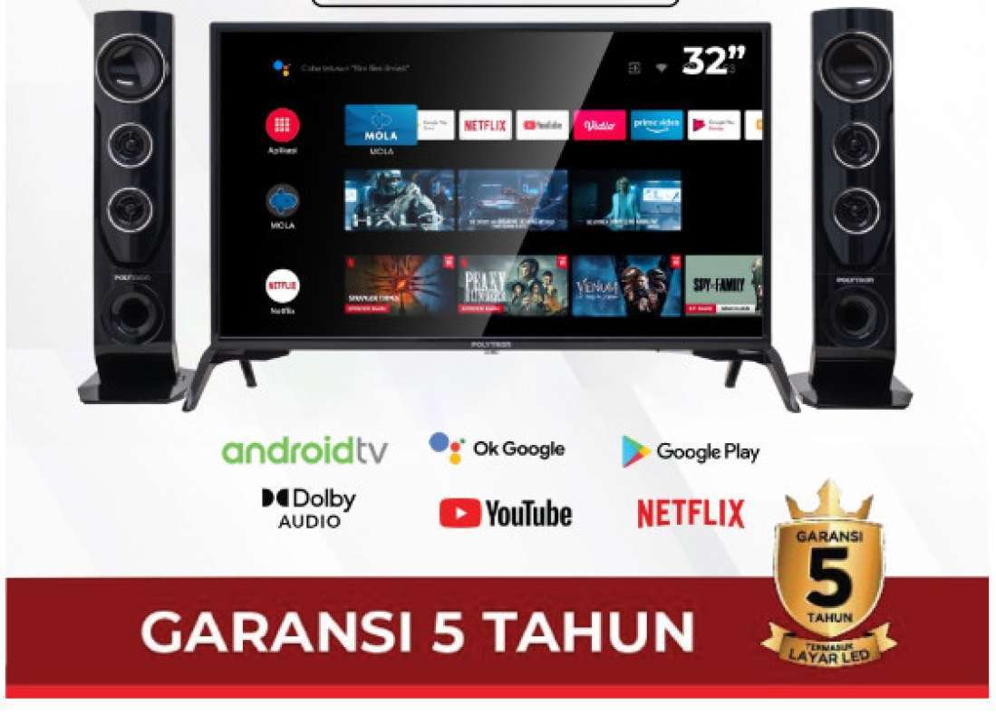 Promo Smart Cine Android Tv 32 Inch Pld Diskon 23% Di Seller Surota Aska - Cengkareng Barat ...