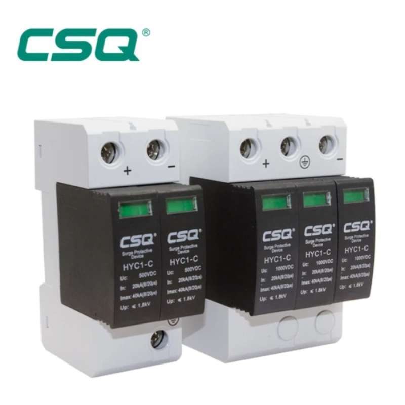 Promo Spd Dc 500v 2p Surge Protection Device Arrester Pv Solar Panel ...
