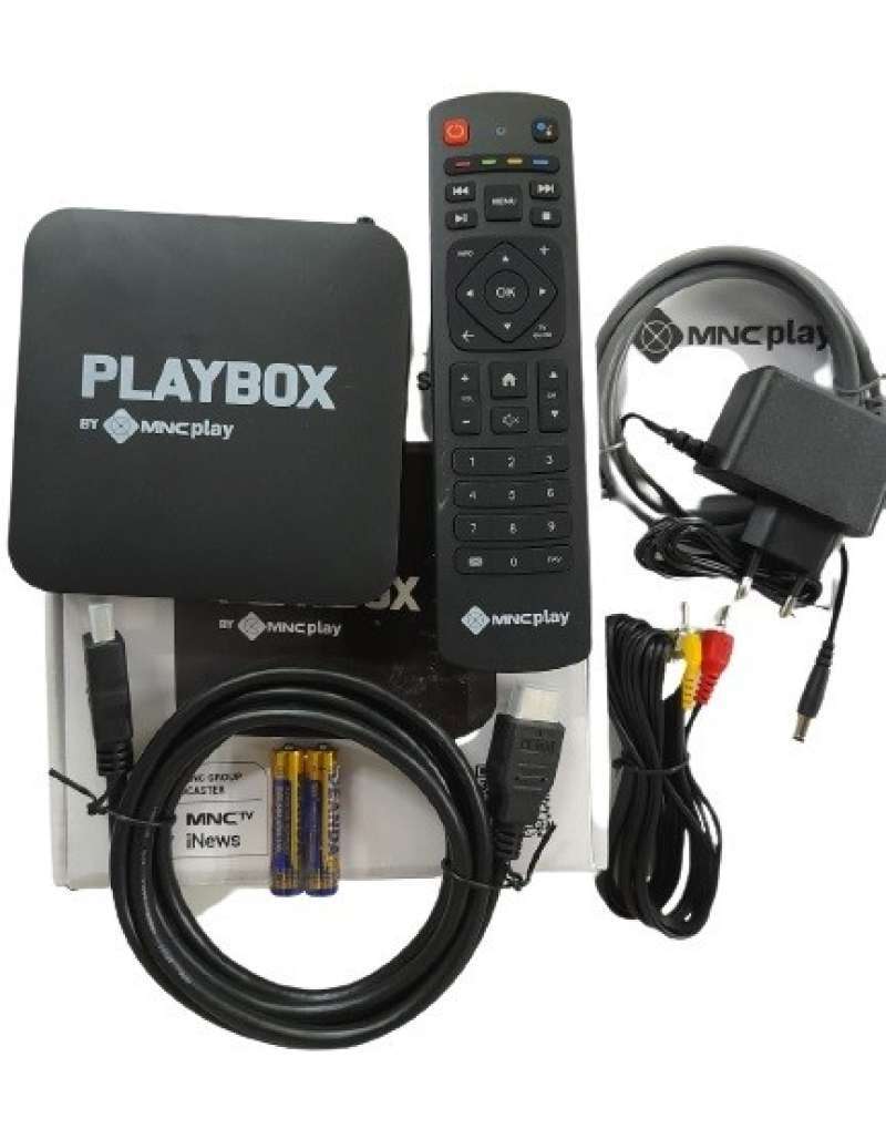 Promo Playbox android tv by MNC play - garansi res Diskon 23% di Seller ...