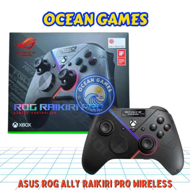 Promo Asus Rog Ally Raikiri Pro Wireless Gamepad Pc Xbox Controller ...