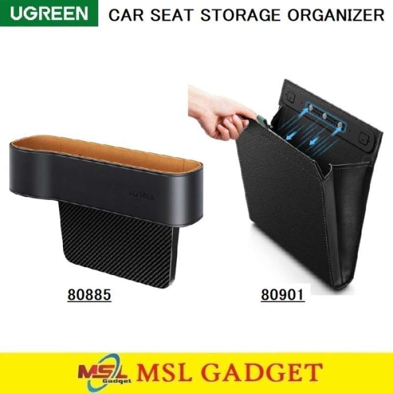 Promo UGREEN Car Seat Gap Storage Organizer Tempat Sampah Mobil 80901 ...