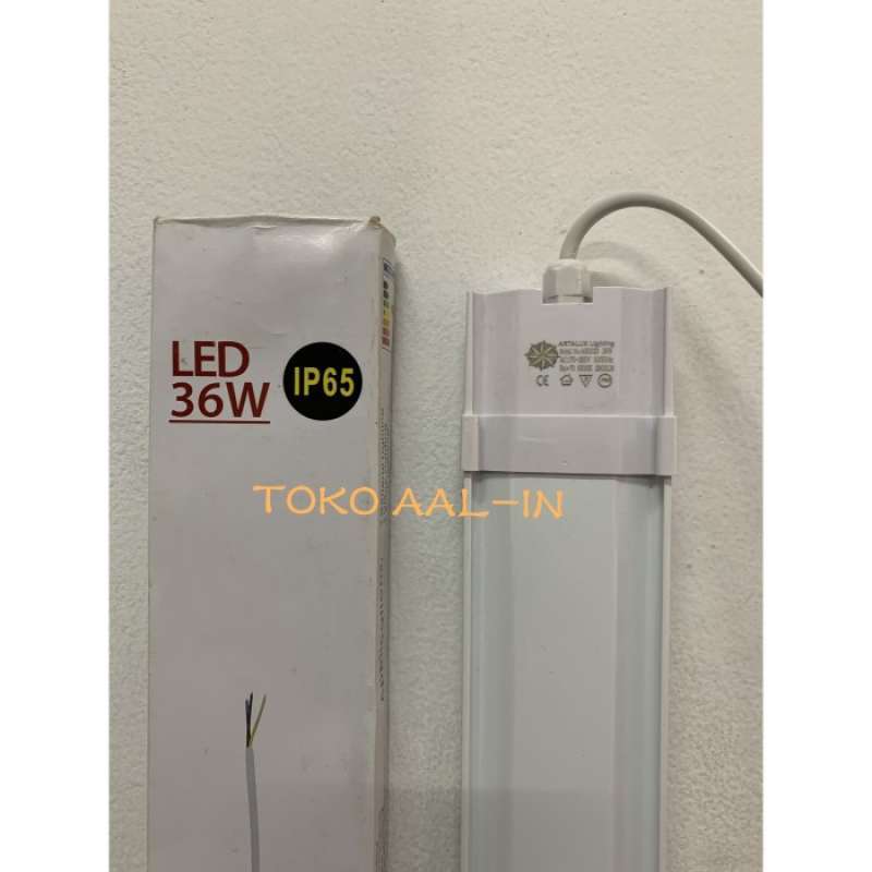 Promo KAP LAMPU TL LED WATERPROOF 36 WATT PUTIH IP65 OUTDOOR Diskon 23% ...