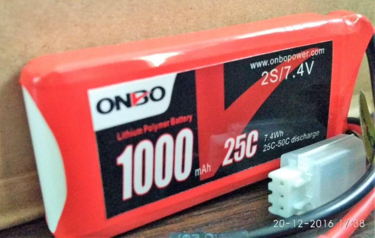 Promo Lipo Battery 2s 7.4v 1000mah 25-50c Onbo Power Diskon 23% di Seller Kitchen Corner ...