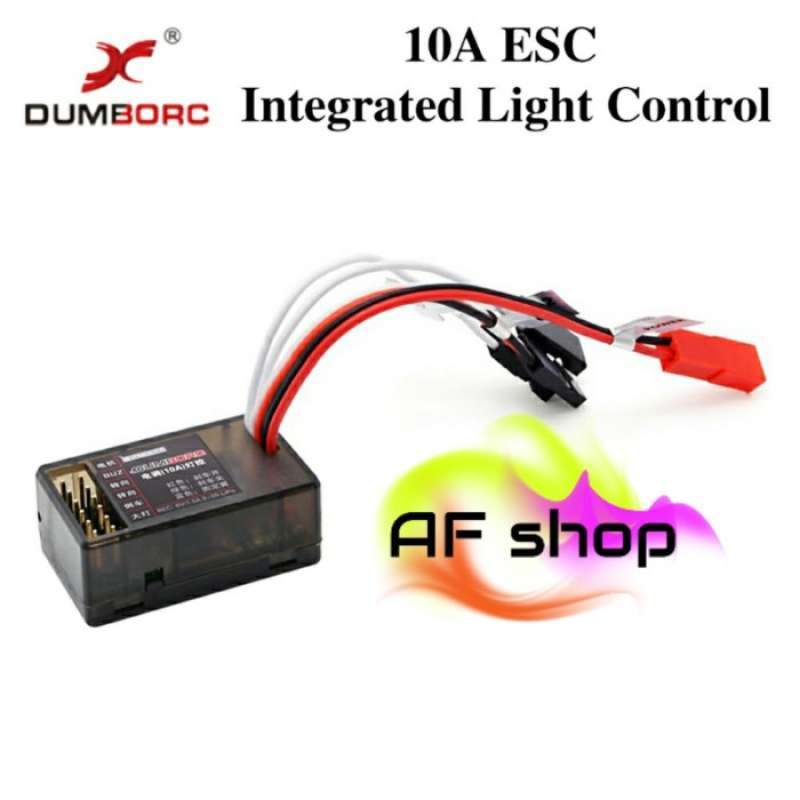 Promo DumboRC 10A Brushed ESC 2s 3s 12V Dual Way Speed Controller ...