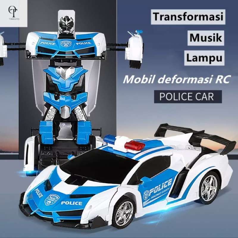 Promo Omoca Mobil Robot Remote Control 2 In 1 Mainan Transformasi Mobil Diskon 23% di Seller ...