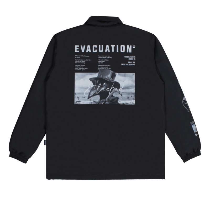 Jual Dobujack Coach Jacket Evacuation Black - XL di Seller E299 STORE ...