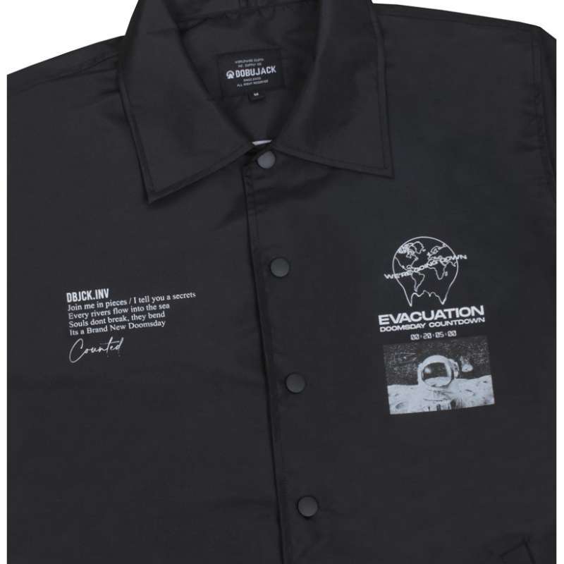 Jual Dobujack Coach Jacket Evacuation Black - XL di Seller E299 STORE ...