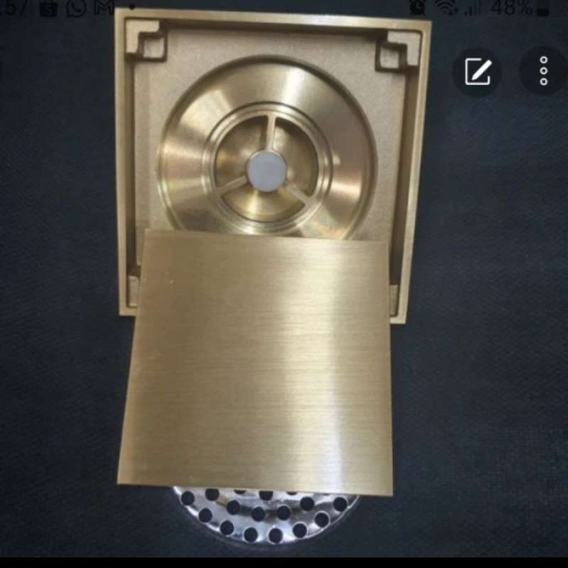 Promo Floor Drain Tile insert GOLD Kuningan Model Elite Diskon 23% di ...