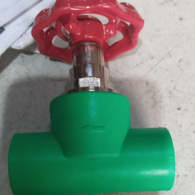 Promo gate valve ppr stop kran rucika green 11/2 inch dn 50mm Diskon 23 ...