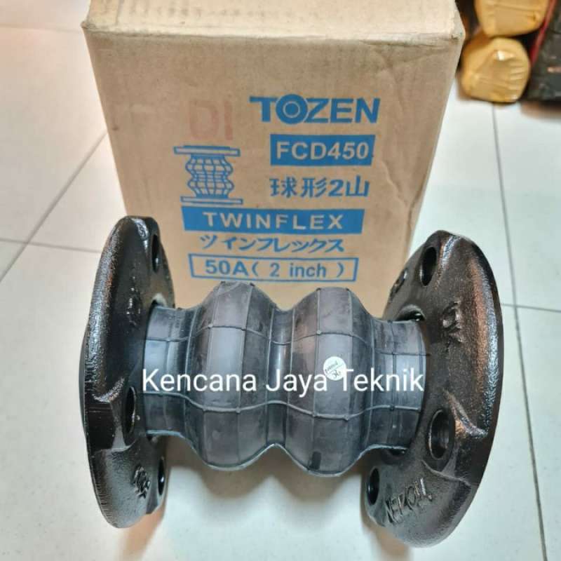 Promo Tozen Flexible Rubber Twinflex Jis 10k 4 Inch DN100 Diskon 23% di ...
