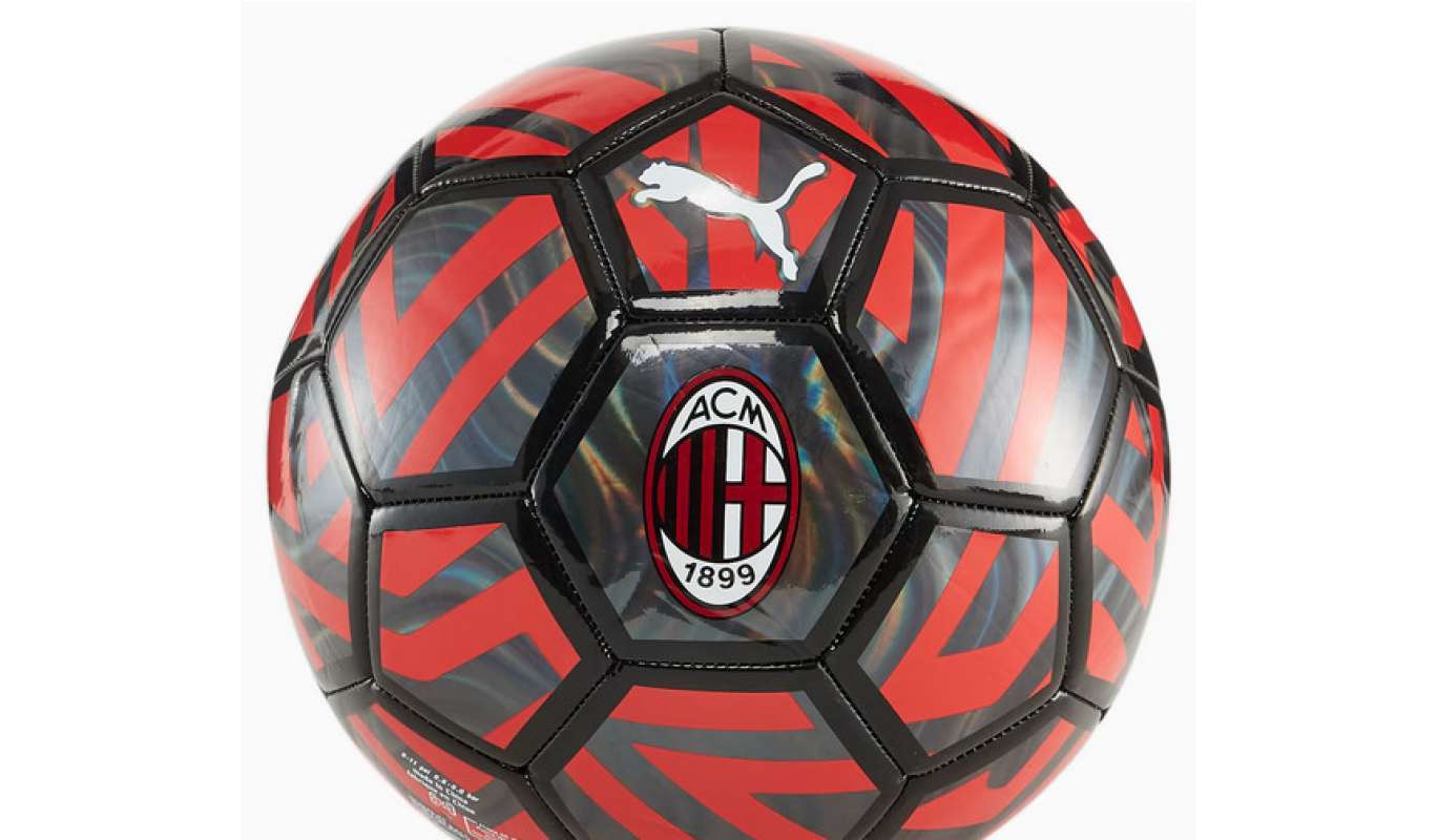 Promo Bola Soccer Acm Fan Ball Puma Black-for All Time Red 084043 01 ...