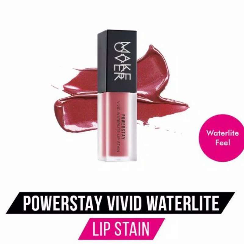 Promo MAKEOVER MAKE OVER Powerstay Vivid Waterlite Lip Stain Lip Matte ...