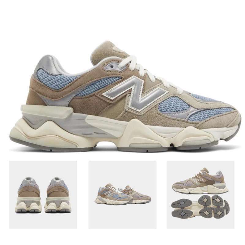 Jual Sepatu NB NEW BALANCE 9060 begie blue reflective di Seller NBSTORE ...