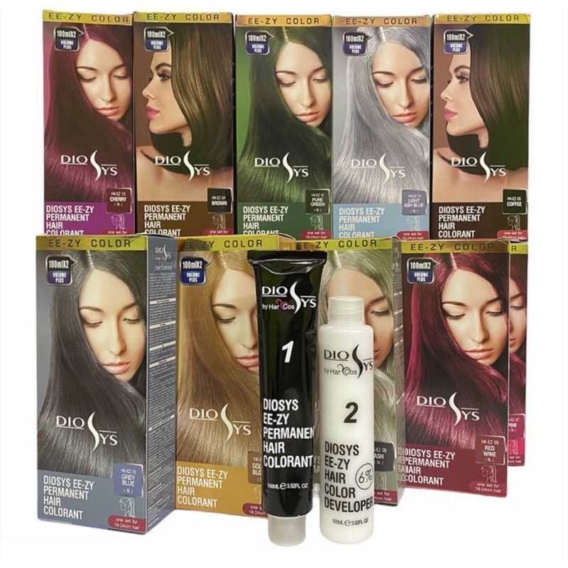 Jual Diosys Hair color permanent 45ML & 100ML - ASH 45ML di Seller ...