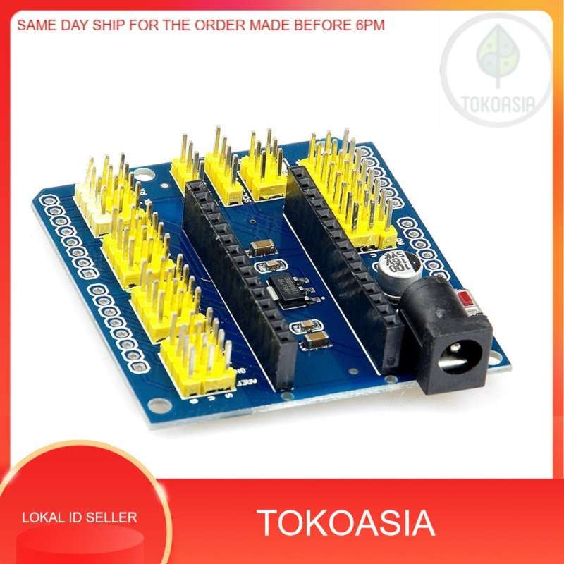 Jual Ready Stock Nano Io Expansion Sensor Shield Module For Arduino