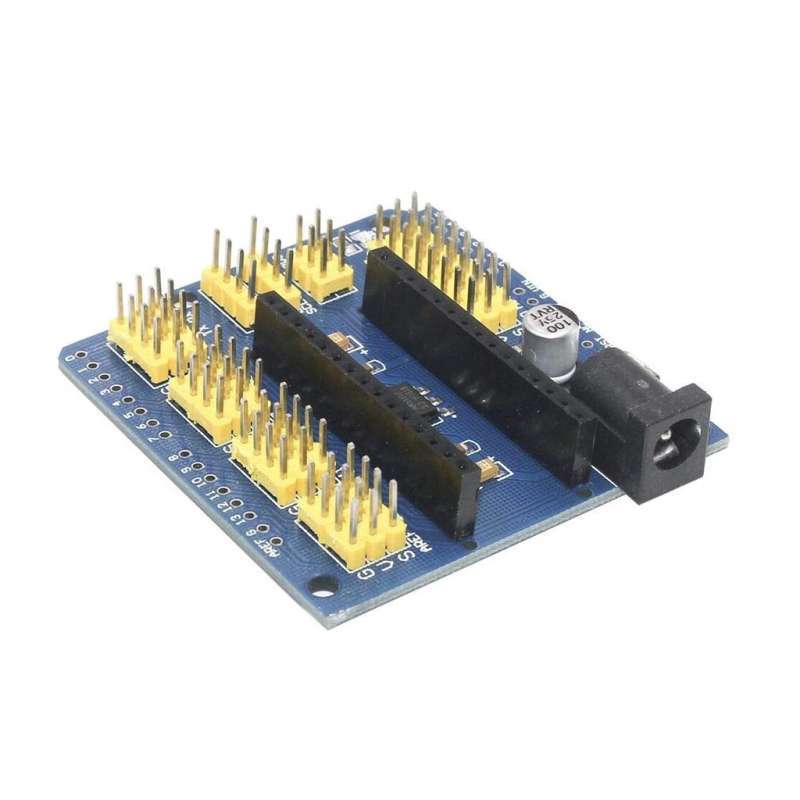 Jual (ready Stock) Nano I/o Expansion Sensor Shield Module For Arduino ...