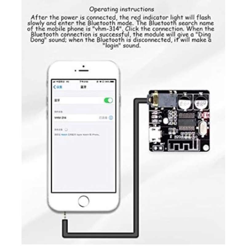 Jual DIY bluetooth 5.0 Audio Receiver Module MP3 bluetooth Decoder ...