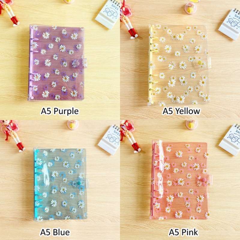 Jual Binder A5 Dan A6 Motif Bunga Daisy Aesthetic Cute Scrapbook Hb1293 ...