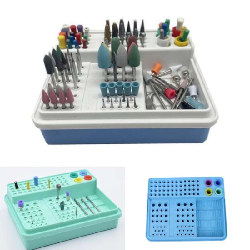 Promo Halodent Dental Bur And Endo Files Organizer Box Autoclavable ...
