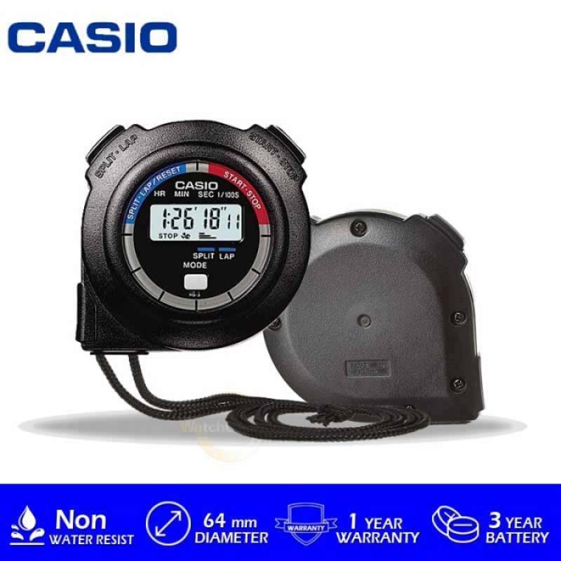 Promo Casio General Timer Stopwatch HS3V-1RDT Orignal Murah Diskon 23% ...