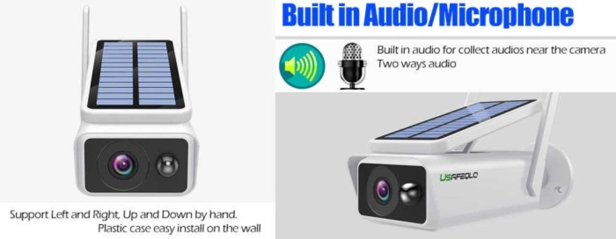 Promo IP CAM SOLAR CELL PANEL CCTV TENAGA SURYA OUTDOOR WATERPROOF FHD ...