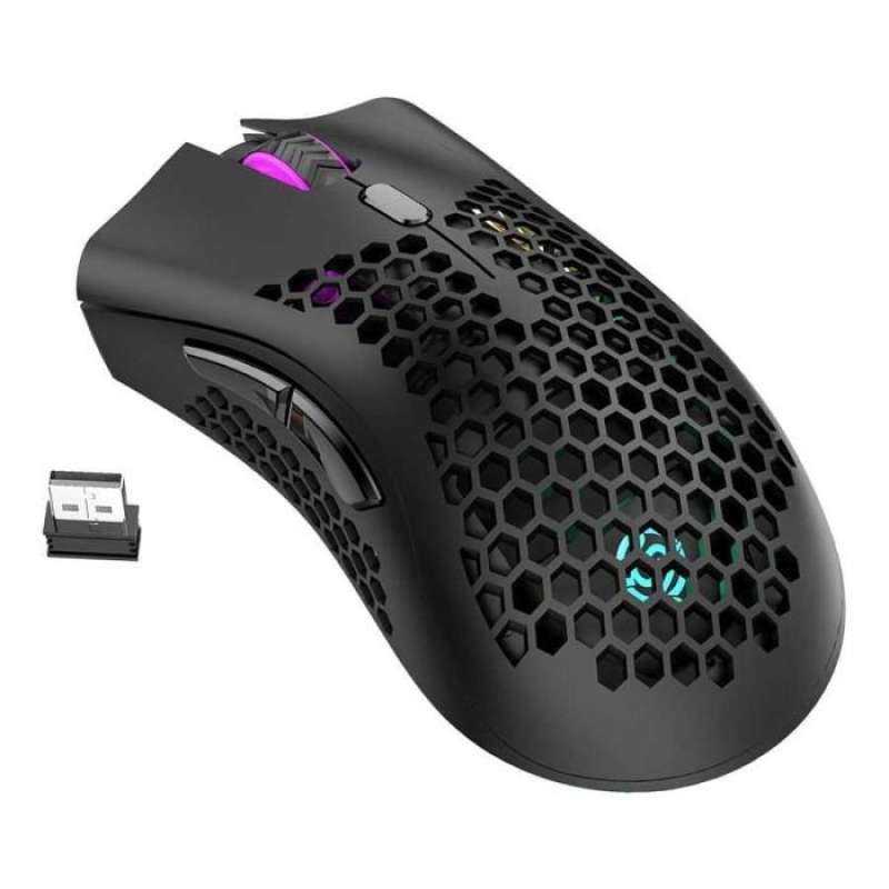Jual K-SNAKE Mouse Gaming Wireless RGB Honeycomb Rechargeable - BM600 ...