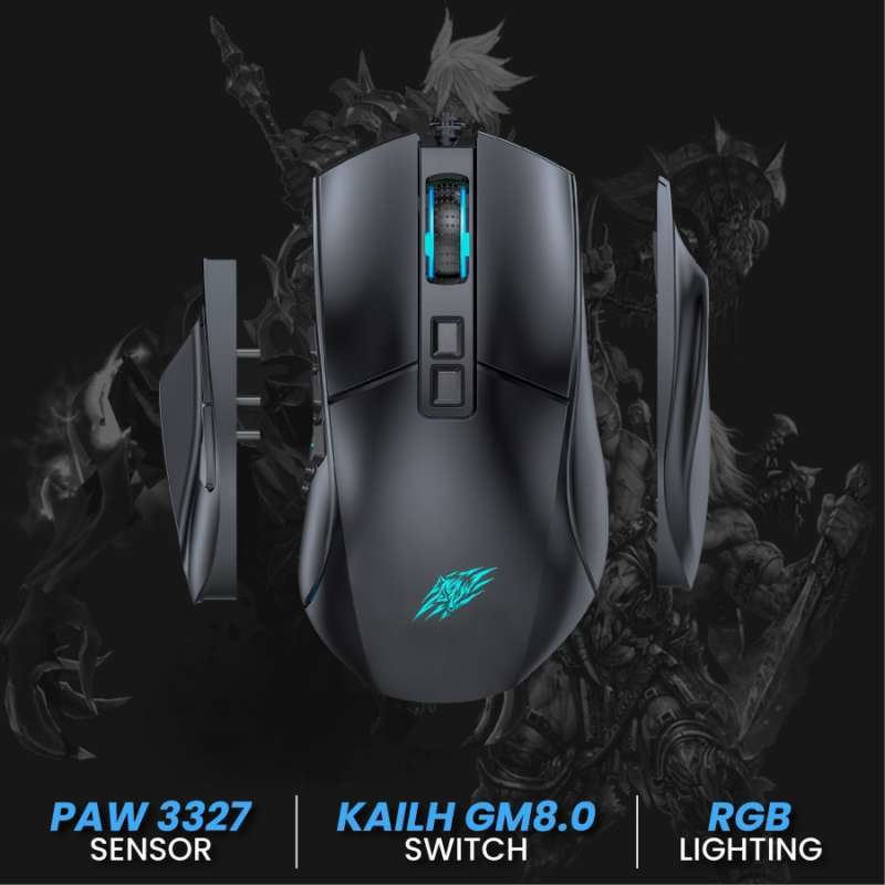 Jual Sades M01 KYU Wired Mouse Gaming MMO / MOBA Original di Seller Gap Tech Official Store ...