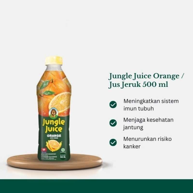 Promo Diamond Jungle Juice Orange | Jus Jeruk Botol Pet - 500 ml ...