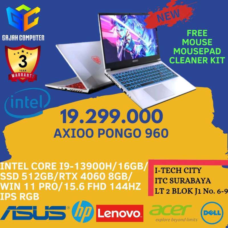 Axioo Pongo - Harga Terbaru Juni 2024 | Blibli