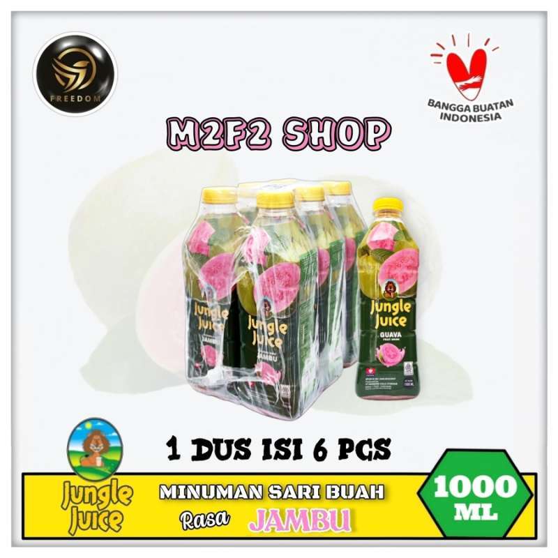Promo Diamond Jungle Juice Guava | Jus Jambu Botol Pet - 1000 ml | 1 ...