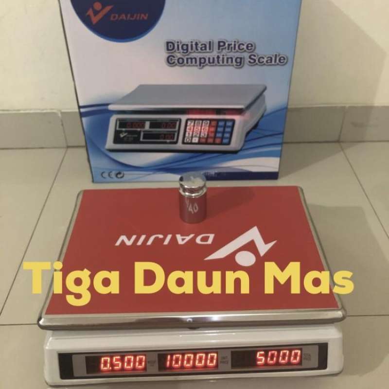 Jual Timbangan Barang Digital Daijin 30 kg / Timbangan Laundry / Sembako di Seller TDM Grosir ...