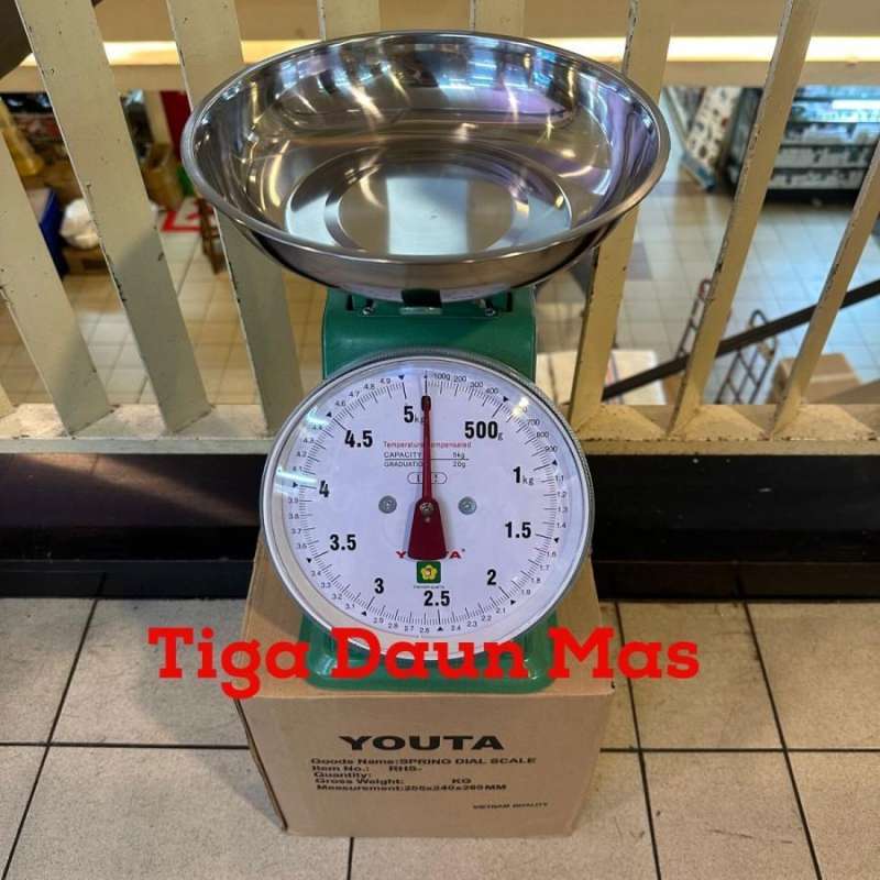 Jual Timbangan Kualitas Vietnam Youta 5 Kg Timbangan Duduk Jarum 5 Kg di Seller TDM Grosir ...