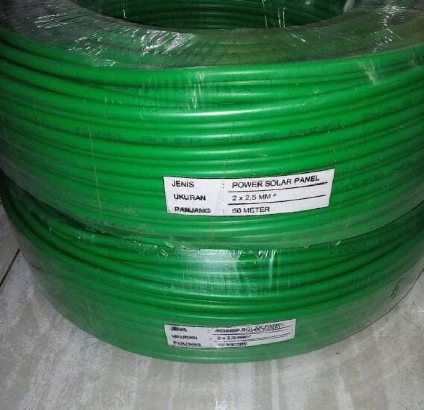 Promo Kabel Panel Surya / Twin Solar Panel Akiku 2x2,5mm 50 Meter ...
