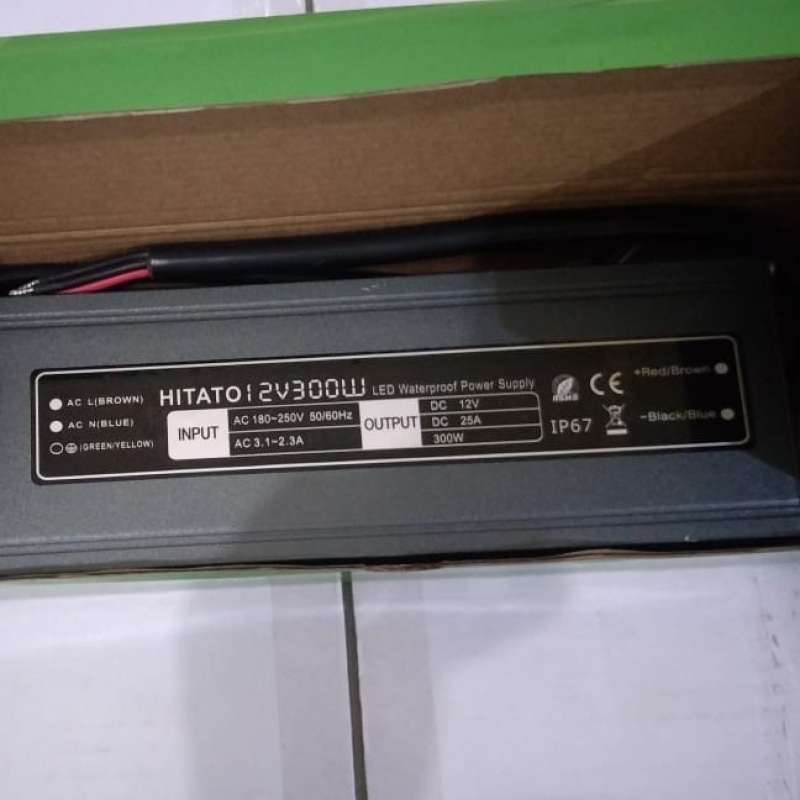 Promo Trafo waterproof 12v 300wat Hitato Diskon 23% di Seller Rhmd ...